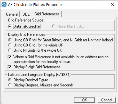 Windows Desktop Postcode Plotter Manual | AFD Software